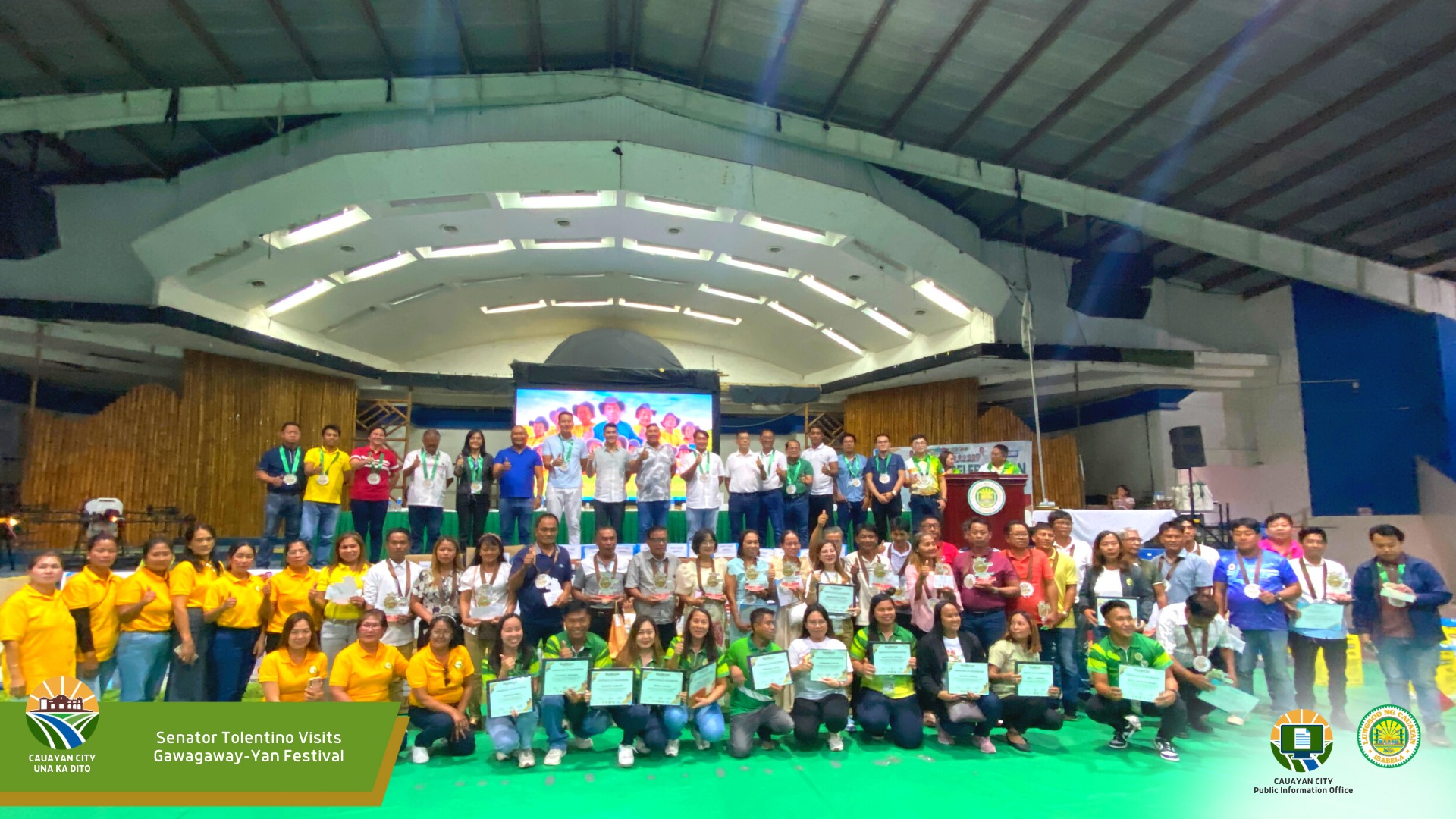 Senator Tolentino Visits Gawagaway-Yan Festival – | City of Cauayan Senator Tolentino Visits Gawagaway-Yan Festival – | City of Cauayan