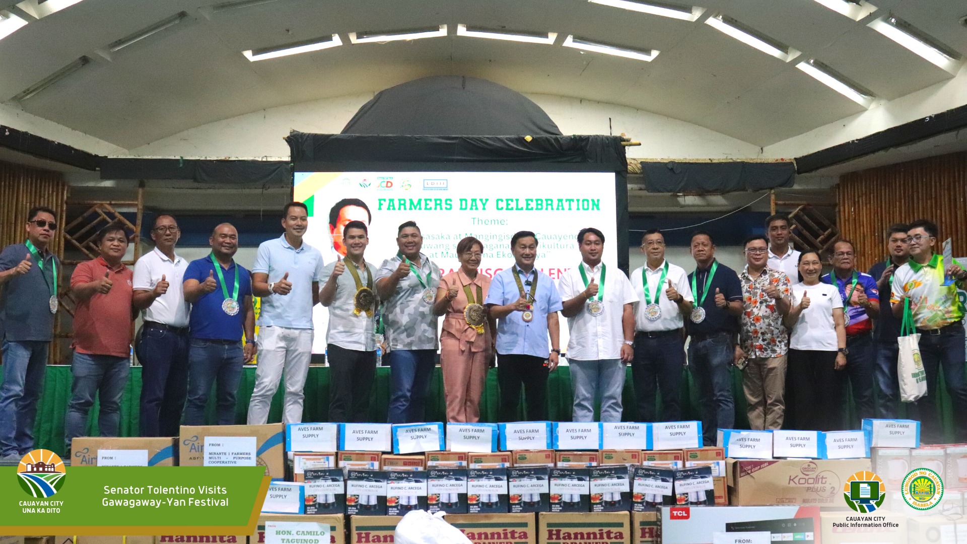 Senator Tolentino Visits Gawagaway-Yan Festival – | City of Cauayan Senator Tolentino Visits Gawagaway-Yan Festival – | City of Cauayan