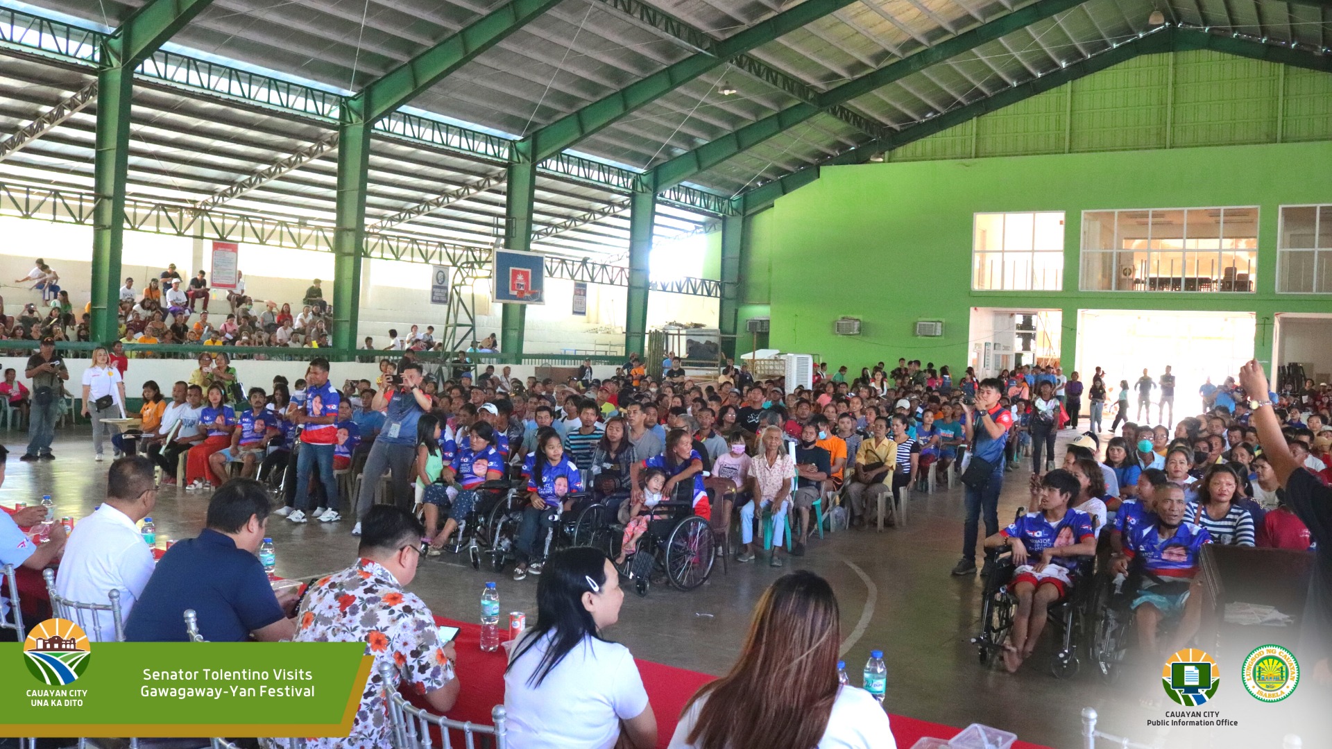Senator Tolentino Visits Gawagaway-Yan Festival – | City of Cauayan Senator Tolentino Visits Gawagaway-Yan Festival – | City of Cauayan
